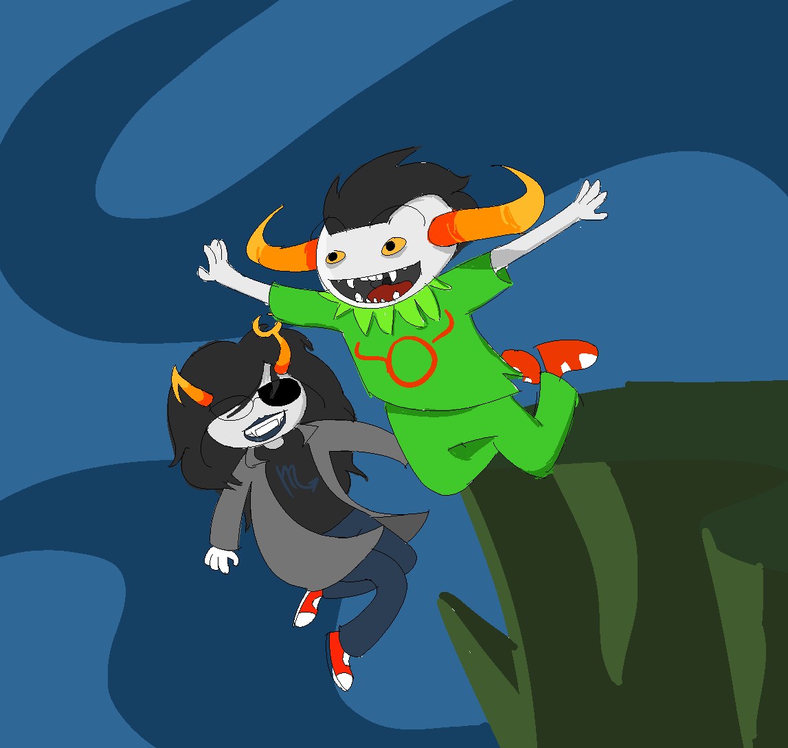 MSPA Booru - 2010 clouds eyepatch pupa pan tavros nitram vriska serket ...
