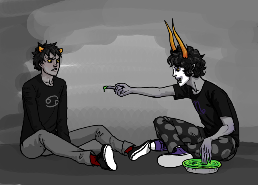 MSPA Booru - gamzee makara karkat vantas sopor slime yamikatt | 10751