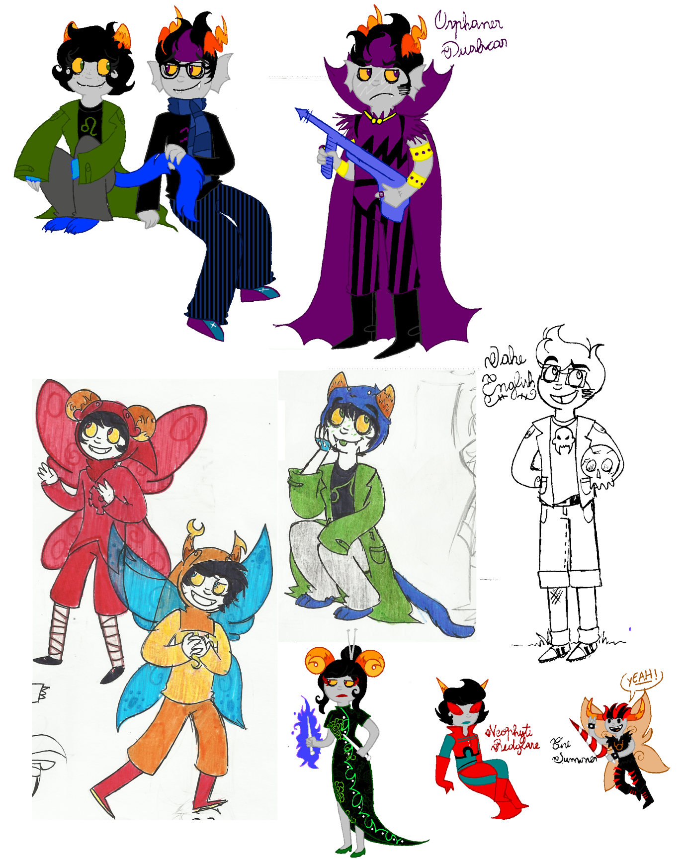 MSPA Booru - 2012 ahab's crosshairs amporas ancestors aradia megido art ...