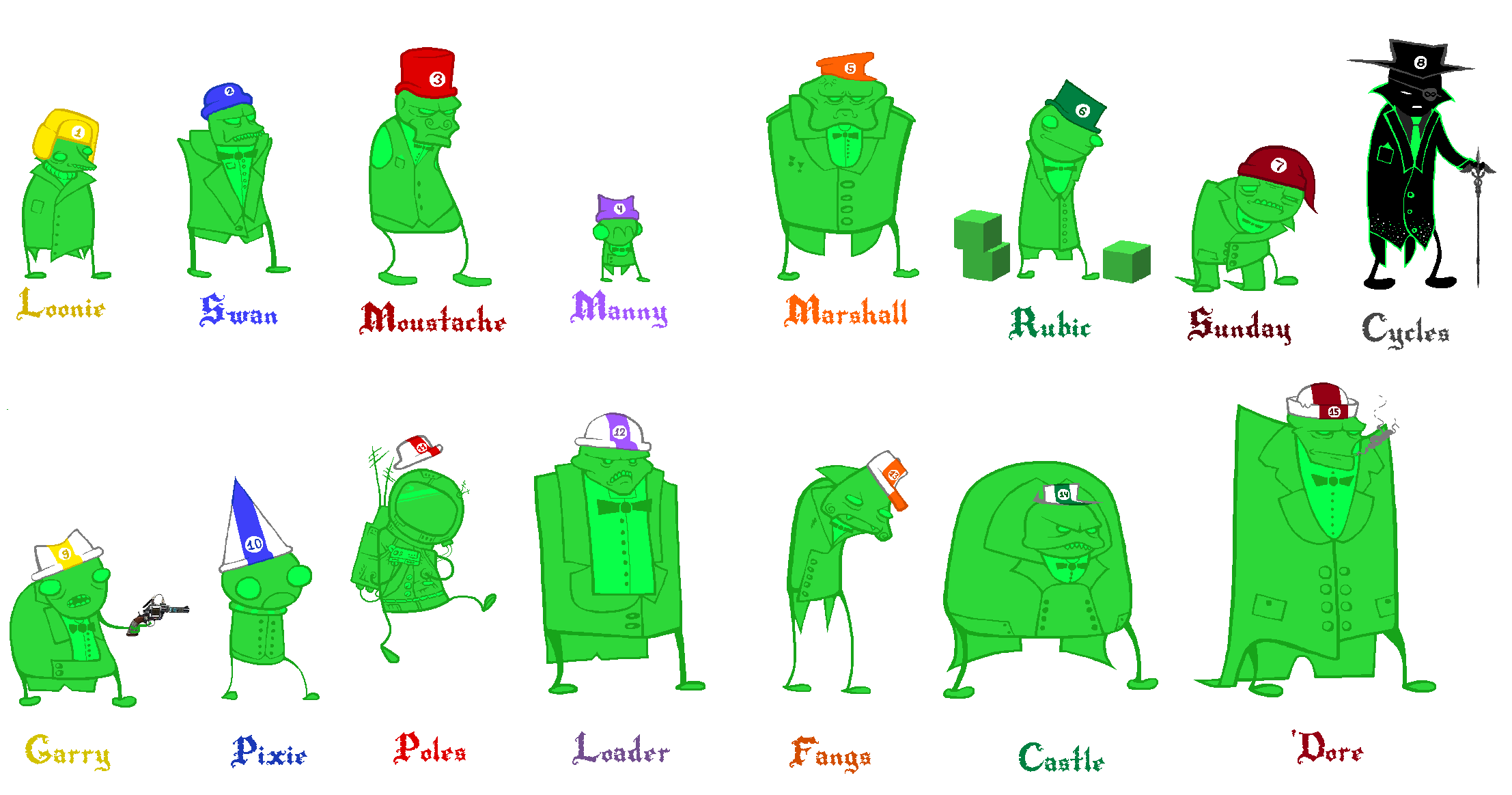 MSPA Booru - 2023 cone hat dd draconian dignitary eyepatch fanfelt ...