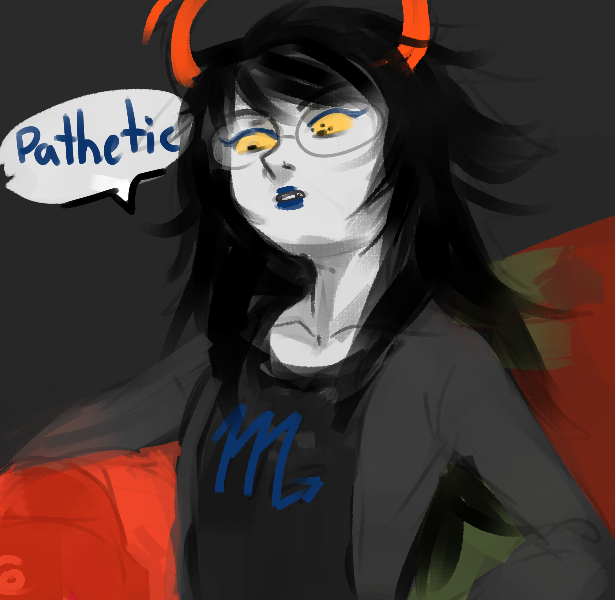 MSPA Booru - 2015 alisonnyash fullres solo starter outfit text vriska ...