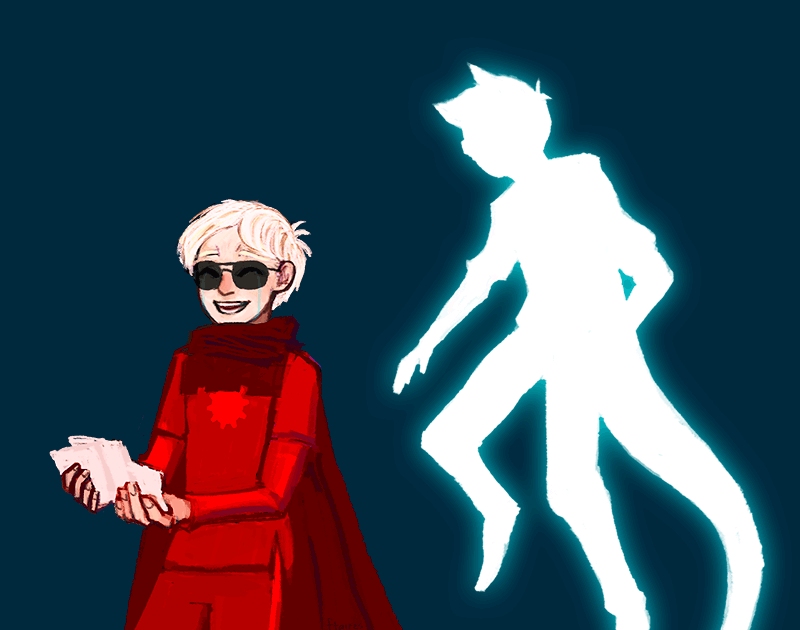 MSPA Booru - animated crying dave strider ftaires godtier heir john ...