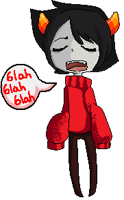 MSPA Booru - animated dancestors dream ghost kankri vantas pixel solo vezni word balloon | 98771