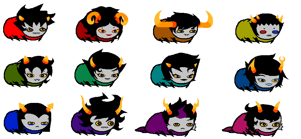 Terezi Sprite Sheet