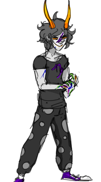 MSPA Booru - blood gamzee makara shaitanist sober gamzee solo | 60414