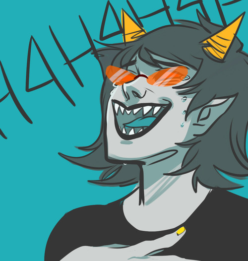 MSPA Booru - crying headshot solo spacey terezi pyrope | 87469