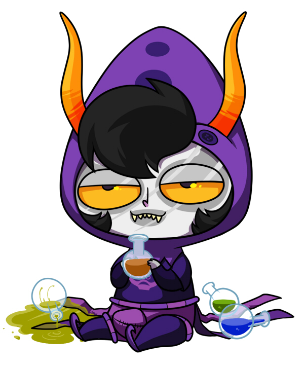 MSPA Booru - bard chibi codtier gamzee makara godtier not-a-comedian ...