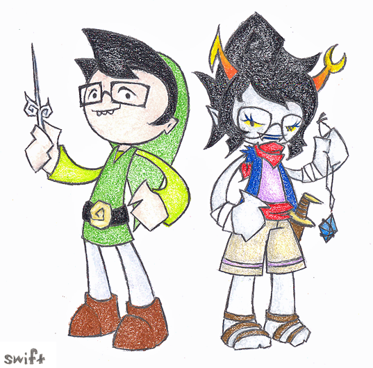 MSPA Booru - 2010 cosplay crossover john egbert nintendo swift the ...
