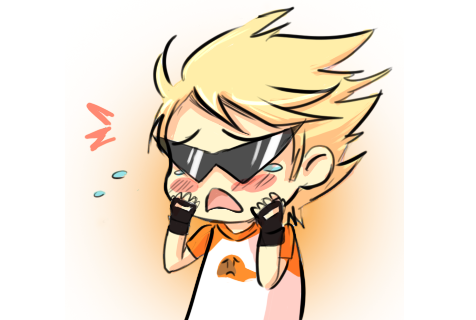 MSPA Booru - 2012 blush chibi cluster-n crying dirk strider fullres ...