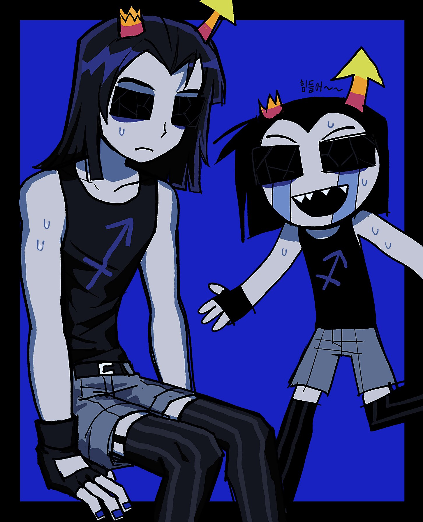 MSPA Booru - 2023 crying equius zahhak language:korean solo starter ...