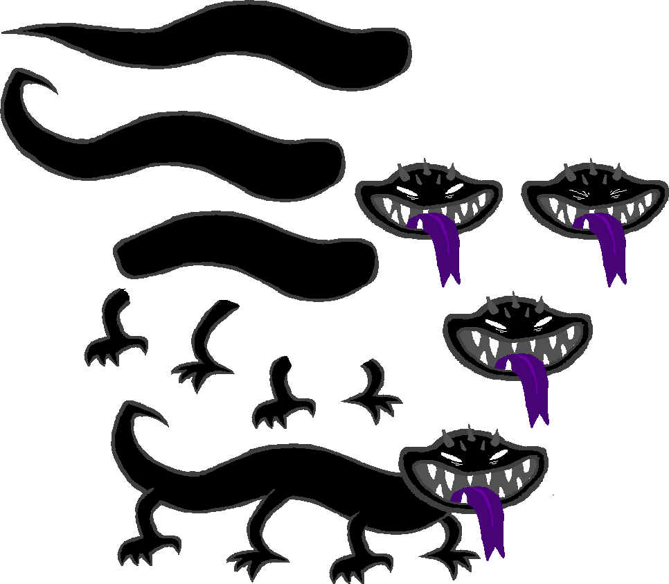 MSPA Booru - 2017 basilisk fullres grayscale highlight color ...