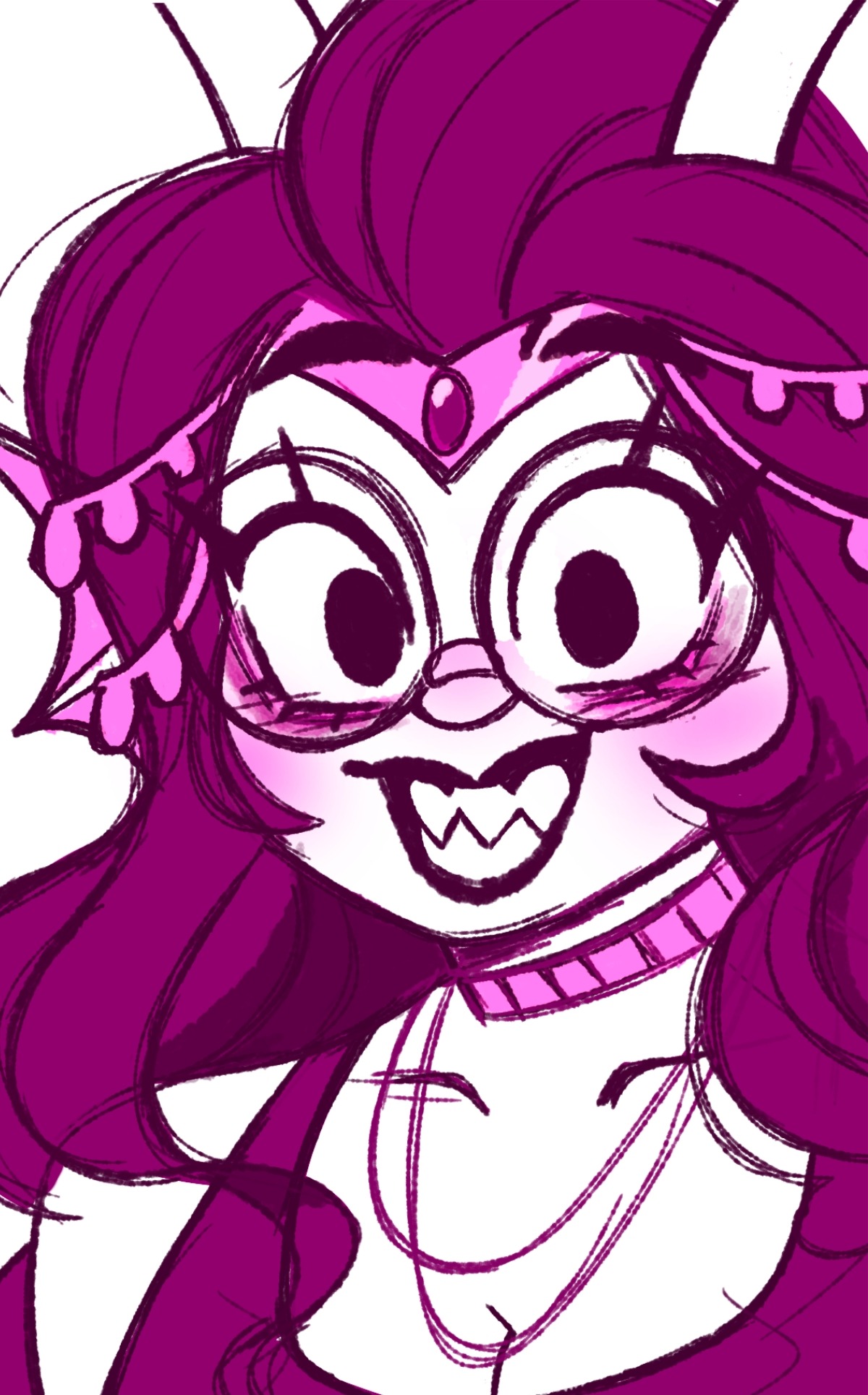 MSPA Booru - 2024 feferi peixes headshot monochrome solo starter outfit ...