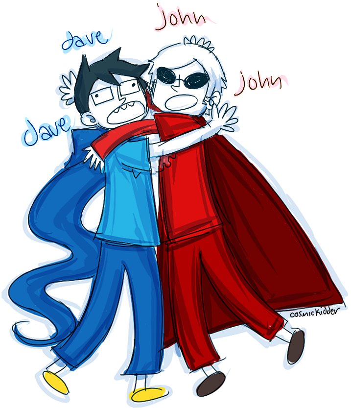 MSPA Booru - bromance cosmickidder dave strider godtier hammertime heir ...