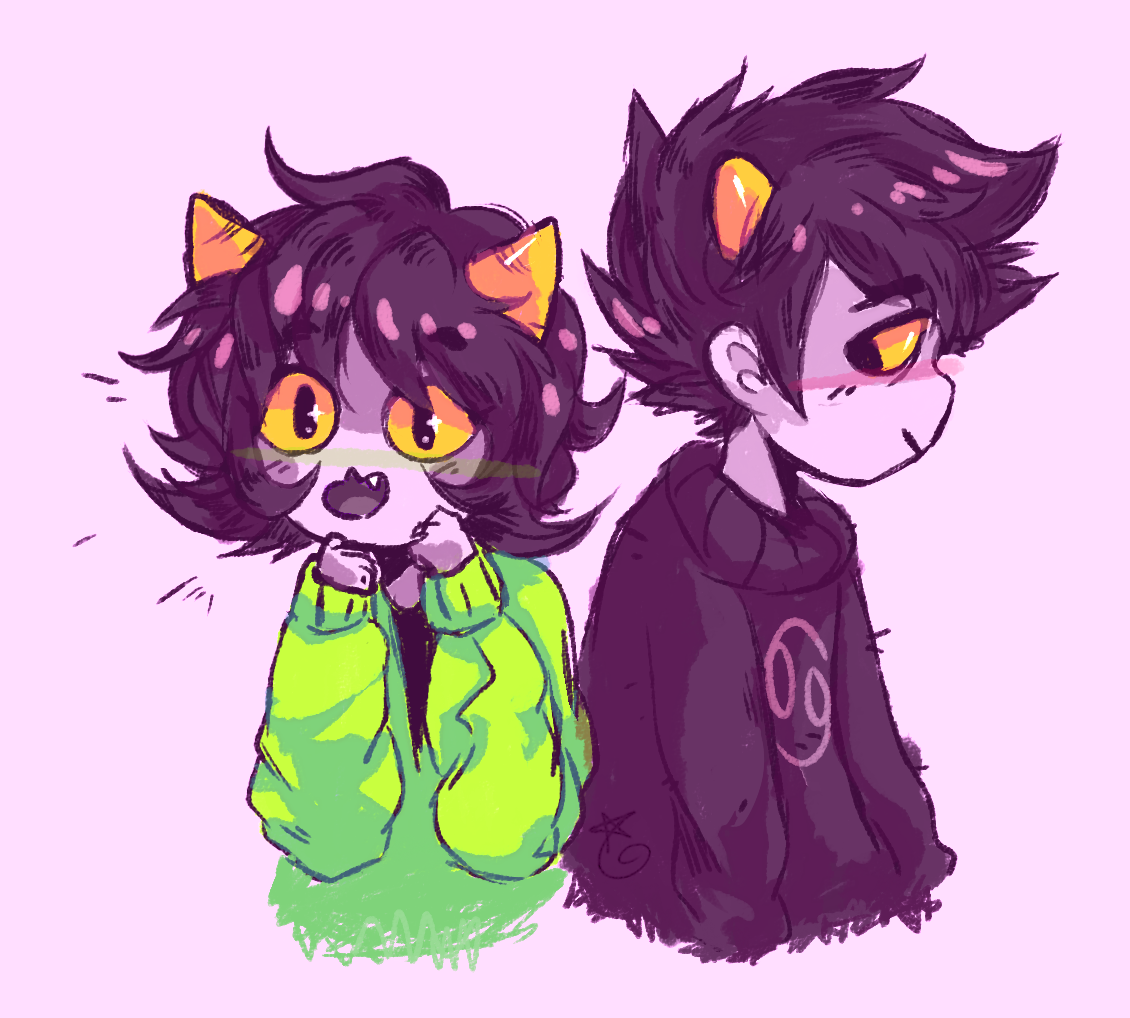 MSPA Booru - blush karkat vantas katnep nepeta leijon no hat redrom ...