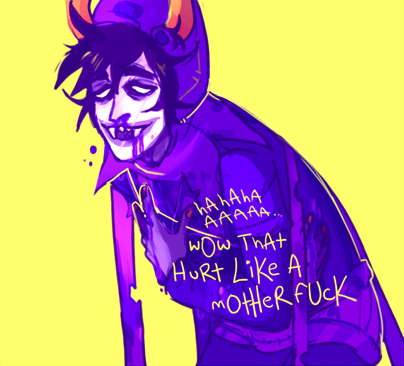 MSPA Booru - bard blood gamzee makara godtier rage aspect solo yt | 68747