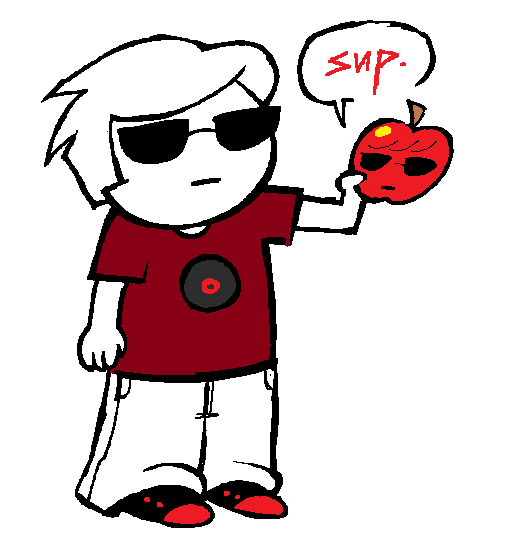 MSPA Booru - 2025 dave strider food fullres grlgogames jaggy lines multiple personas red record ...