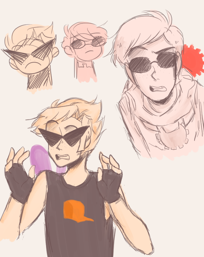 MSPA Booru - aspect symbol dave strider dirk strider godtier heart ...