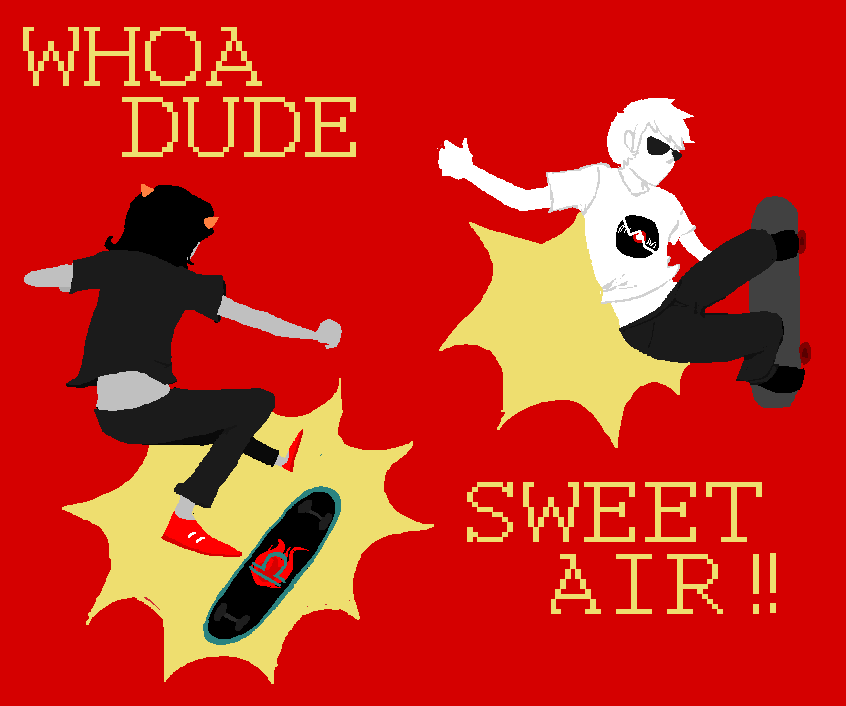 MSPA Booru - arijandro dave strider skateboard terezi pyrope text ...