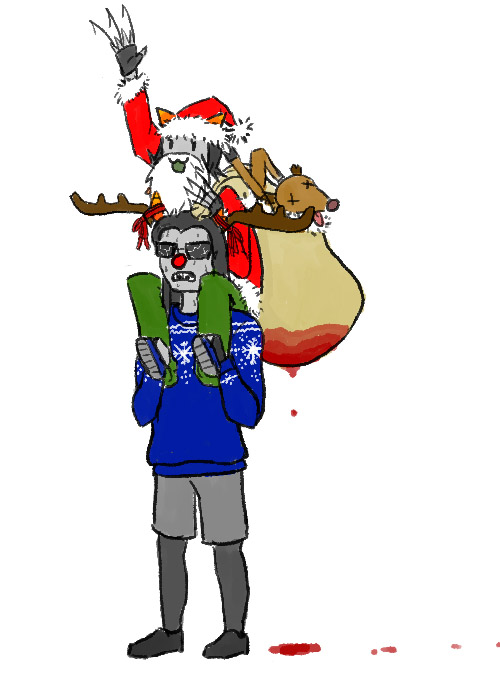 MSPA Booru - blood equius zahhak holidaystuck meowrails nepeta leijon ...