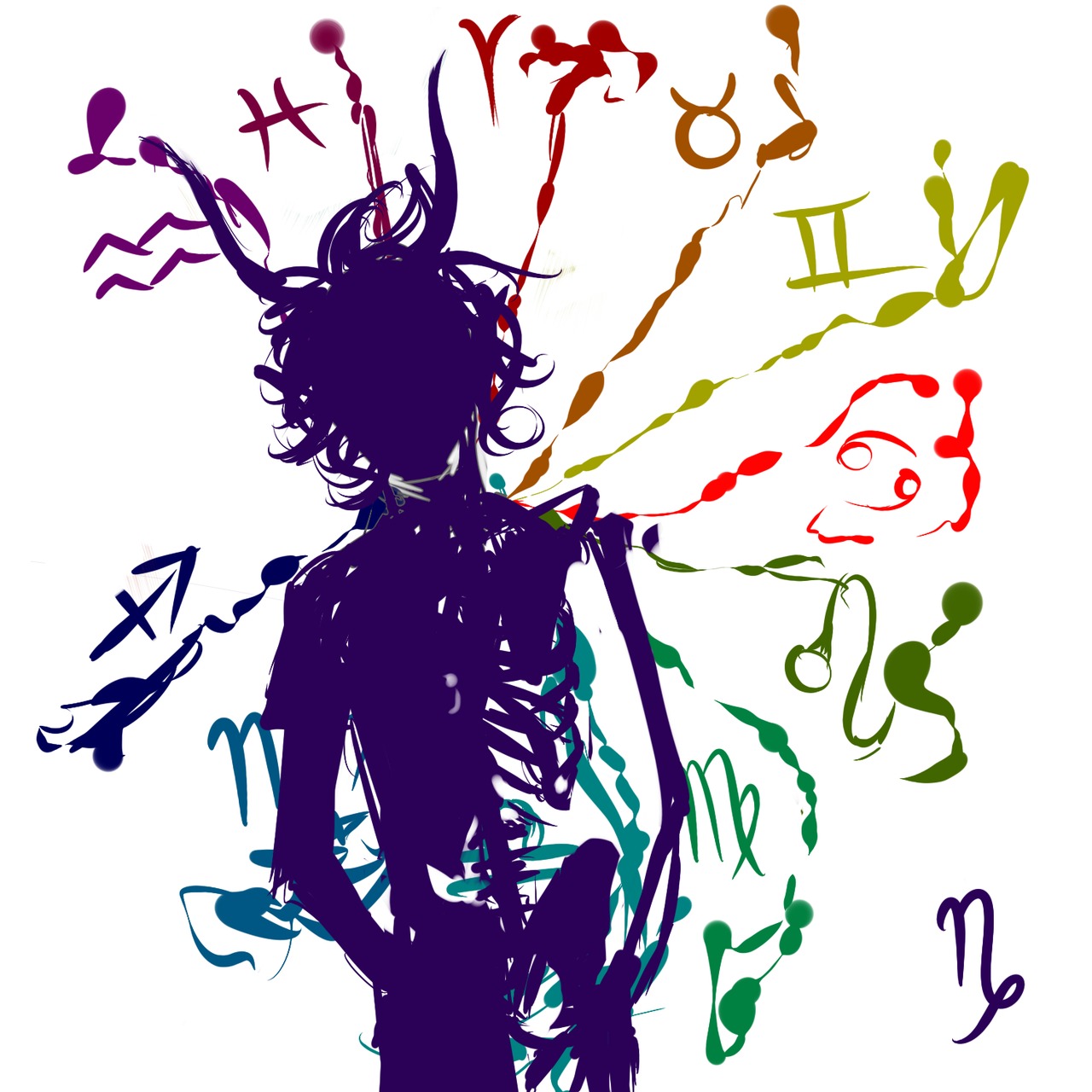 MSPA Booru - blood gamzee makara poopinthemeat solo zodiac symbol | 78683