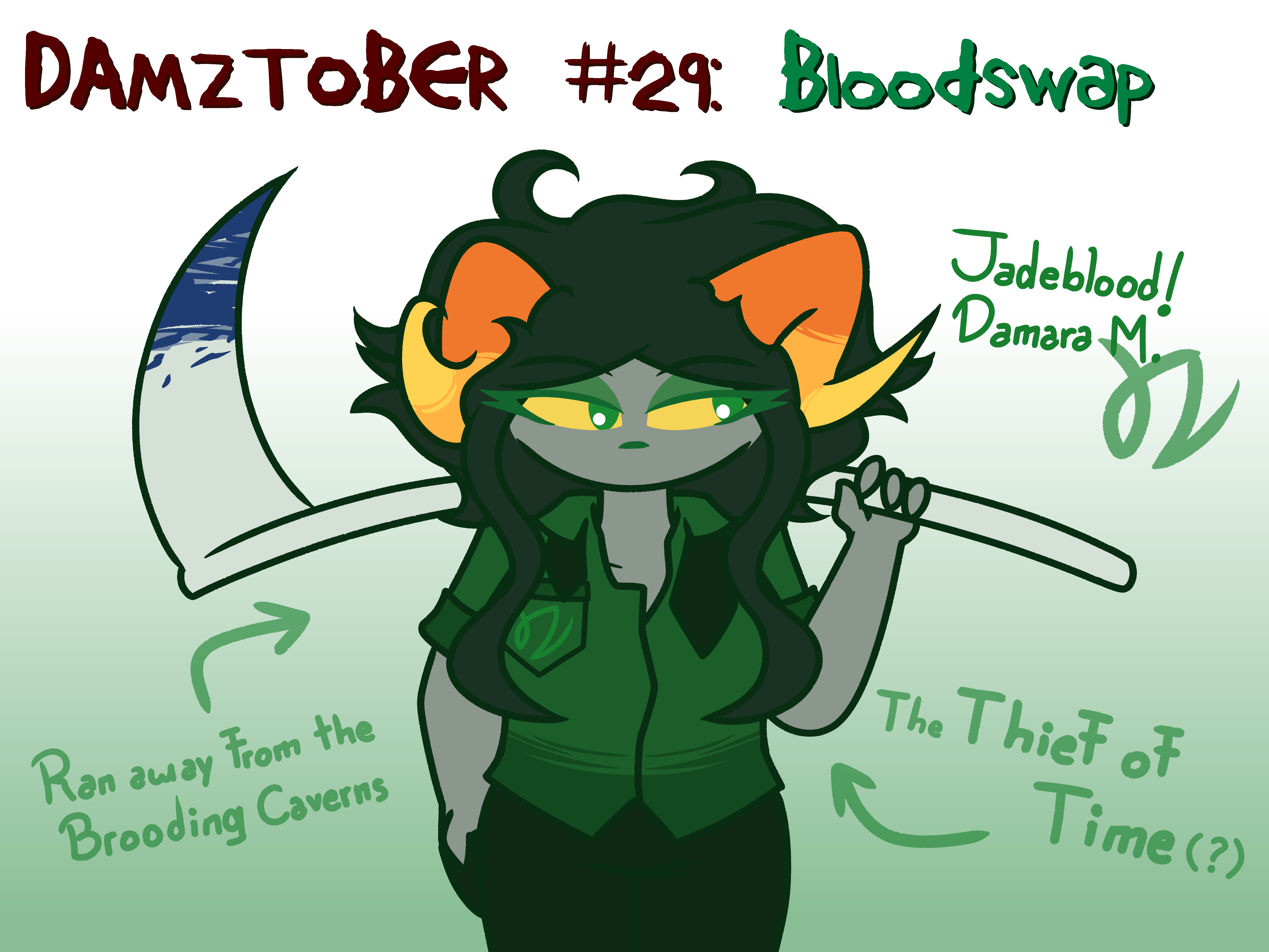 MSPA Booru - 2023 alternate hair bloodswap damara megido dancestors ...