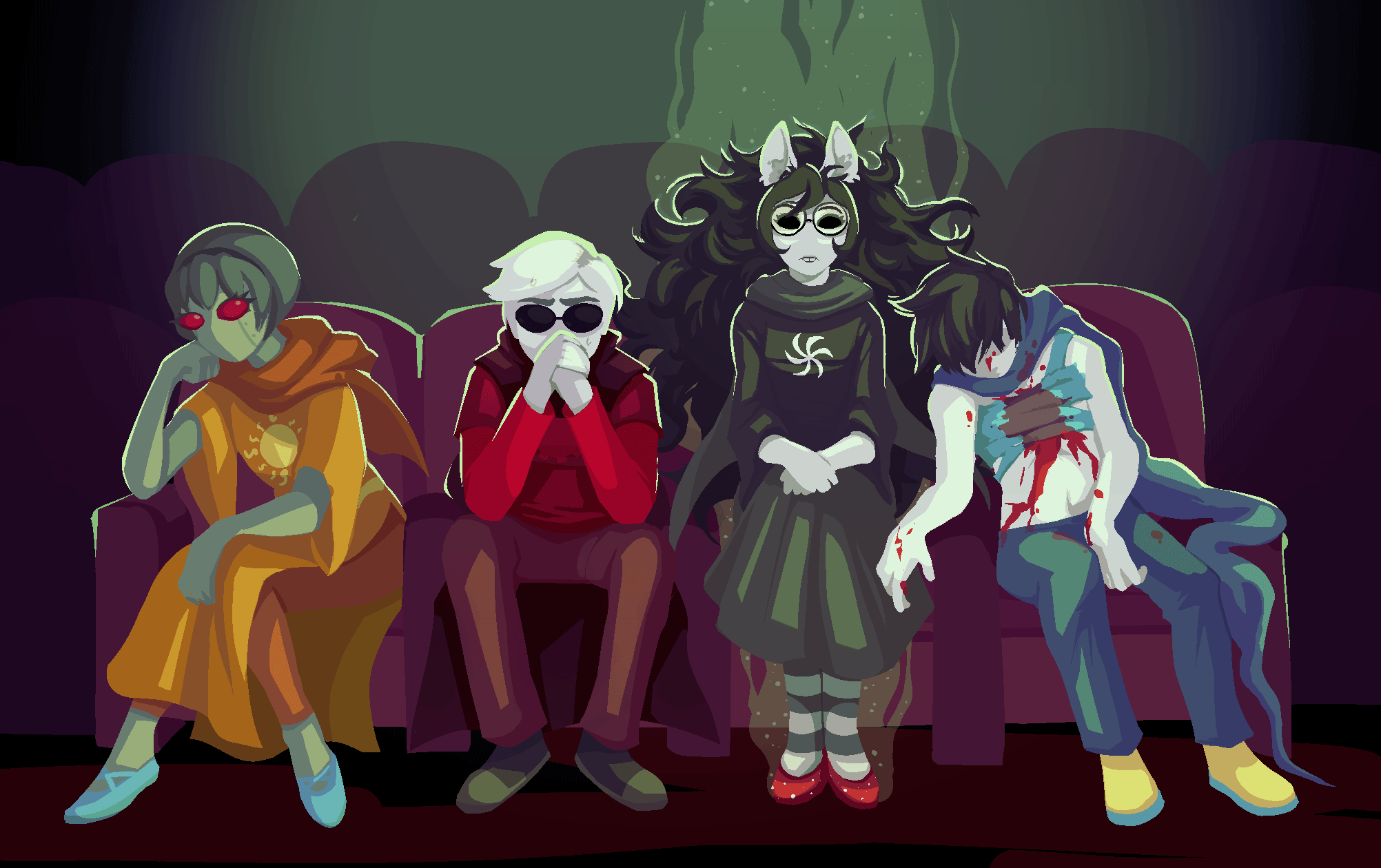 MSPA Booru - 2020 alternate calliope animated beta kids blood breath ...