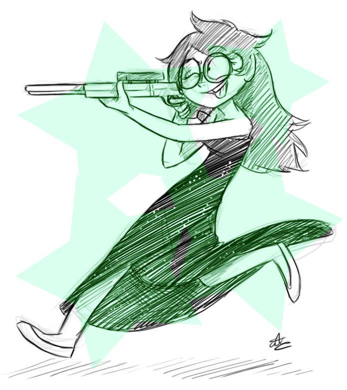 MSPA Booru - 3 in the morning dress hunting rifle jade harley ...