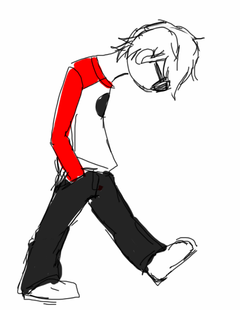MSPA Booru - animated dave strider impudentkid profile red baseball tee ...