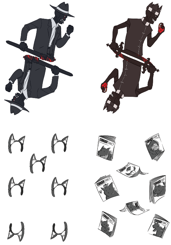 MSPA Booru - 2012 agent uniform animal ears archagent blood card cast ...