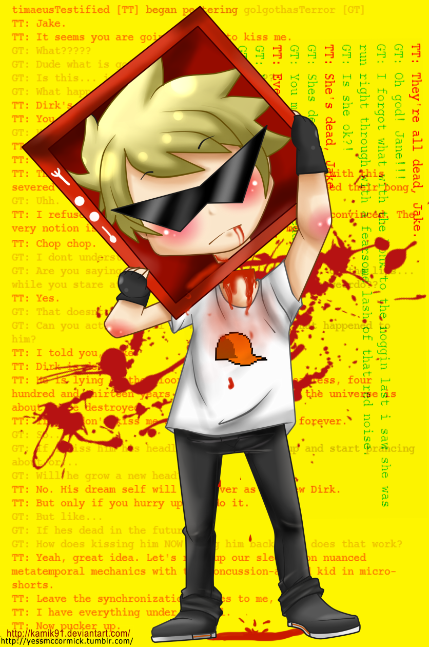 MSPA Booru - 2012 blood decapitation dirk strider pesterlog ...