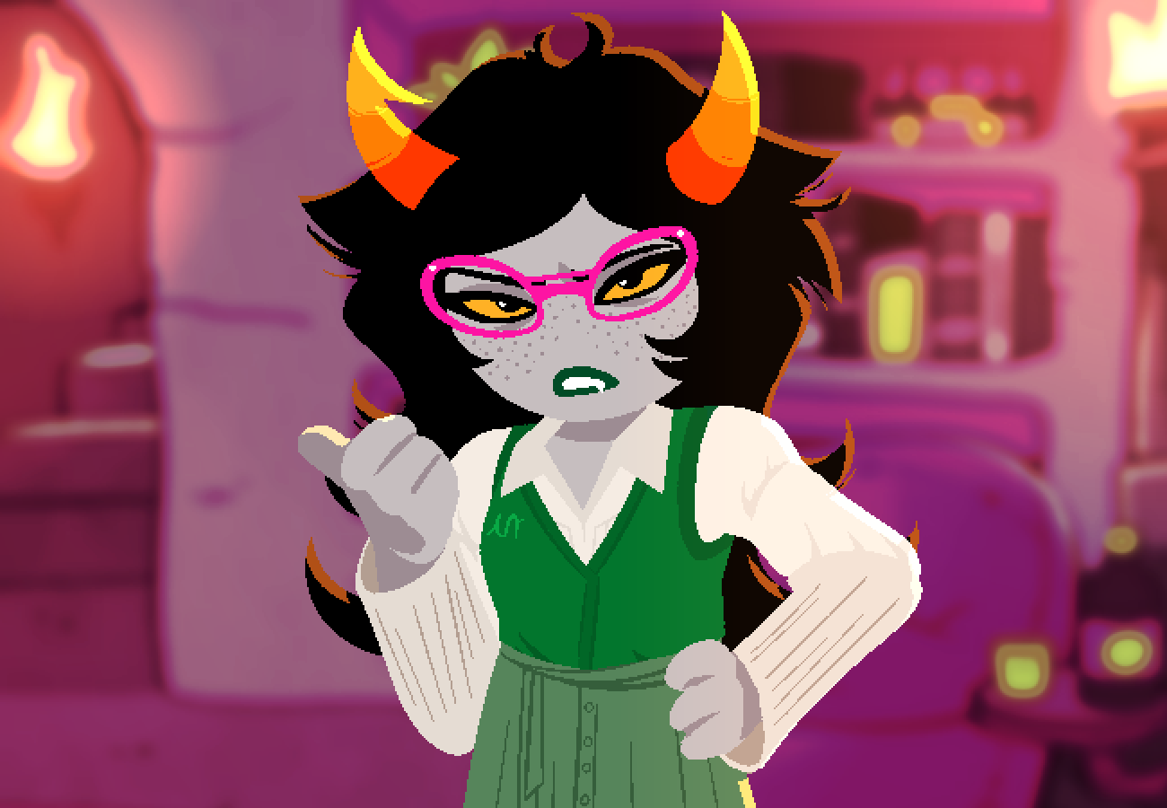 MSPA Booru - 2025 alternate hair freckles fullres hiveswap iceflower99 ...