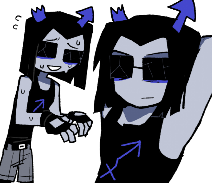 MSPA Booru - 2024 equius zahhak multiple personas solo starter outfit ...