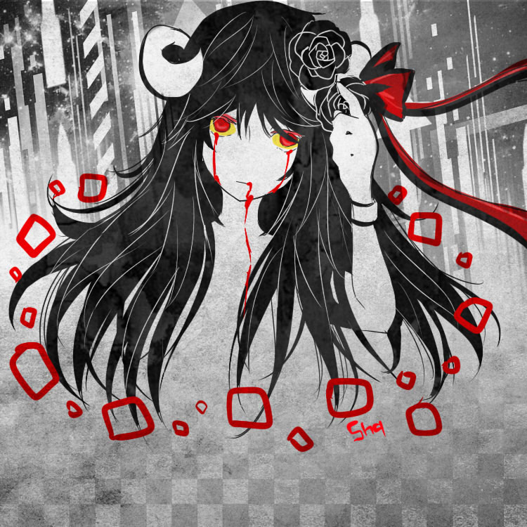 MSPA Booru - aradia megido blood crying headshot highlight color ...