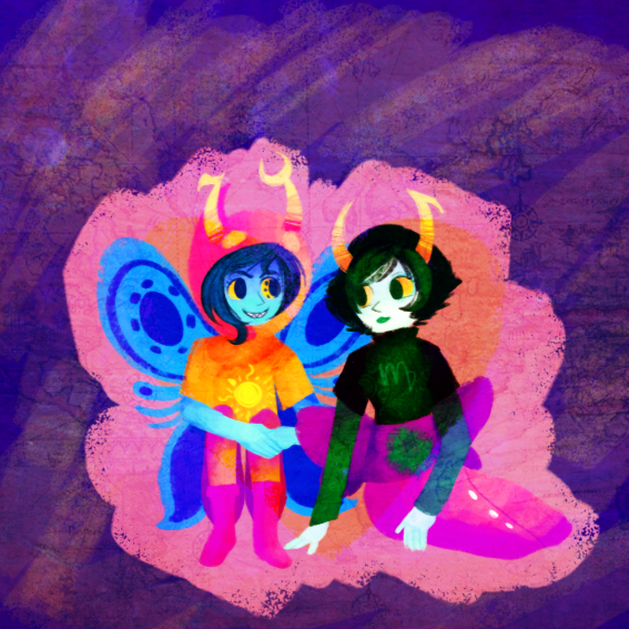 MSPA Booru - broken source godtier kanaya maryam palerom rainbow ...