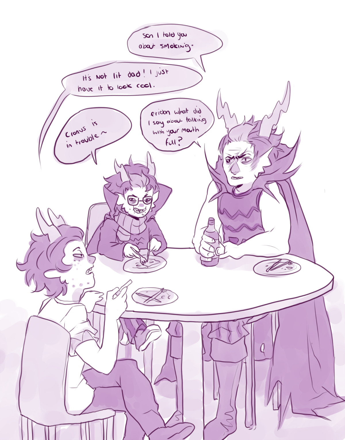 MSPA Booru - amporas ancestors cronus ampora dancestors eridan ampora ...
