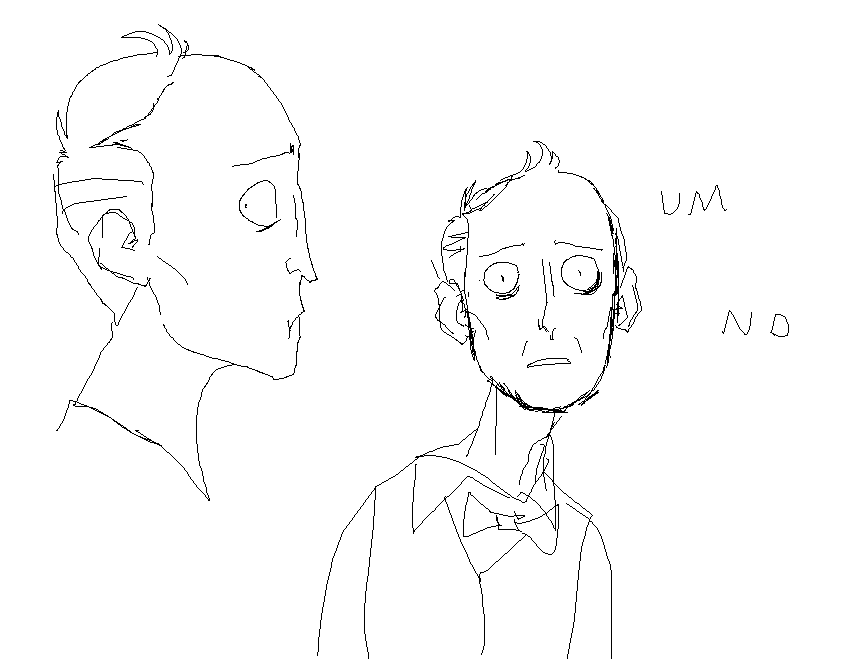 MSPA Booru - 2011 nevertoomanyspiders headshot humanized lineart pickle ...