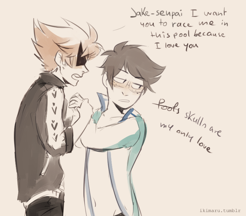 MSPA Booru - 2015 cosplay crossover dirk strider freckles free! fullres ...