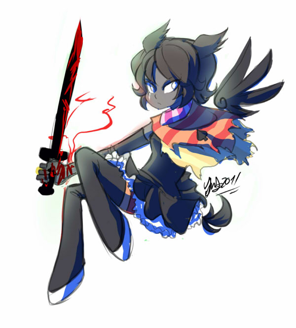 MSPA Booru - bec noir blood ciritus humanized jack noir rule63 solo | 64868