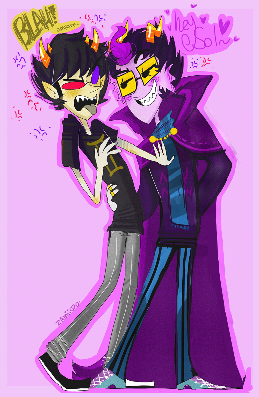 MSPA Booru - blackrom eridan ampora erisol heart redrom shipping ...