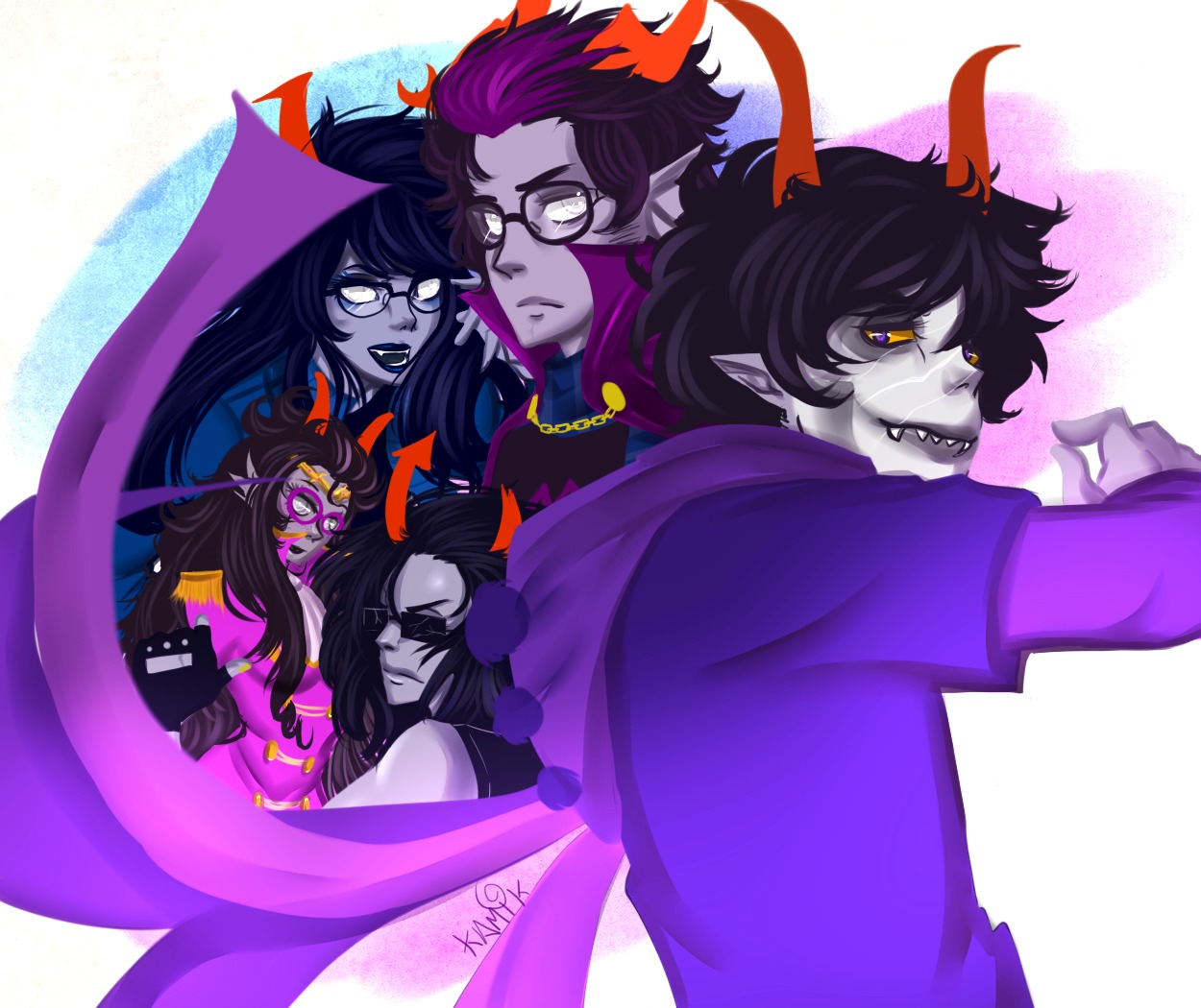 MSPA Booru - bard dream ghost equius zahhak eridan ampora feferi peixes ...