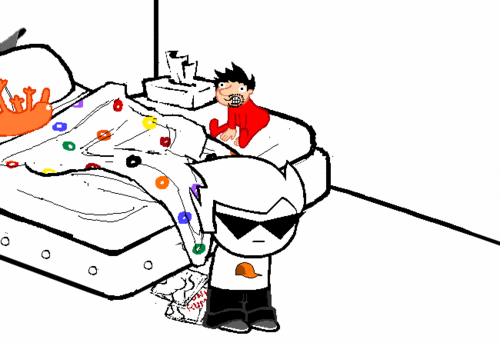 MSPA Booru - animated dirk strider figsnstripes hunk rump image ...