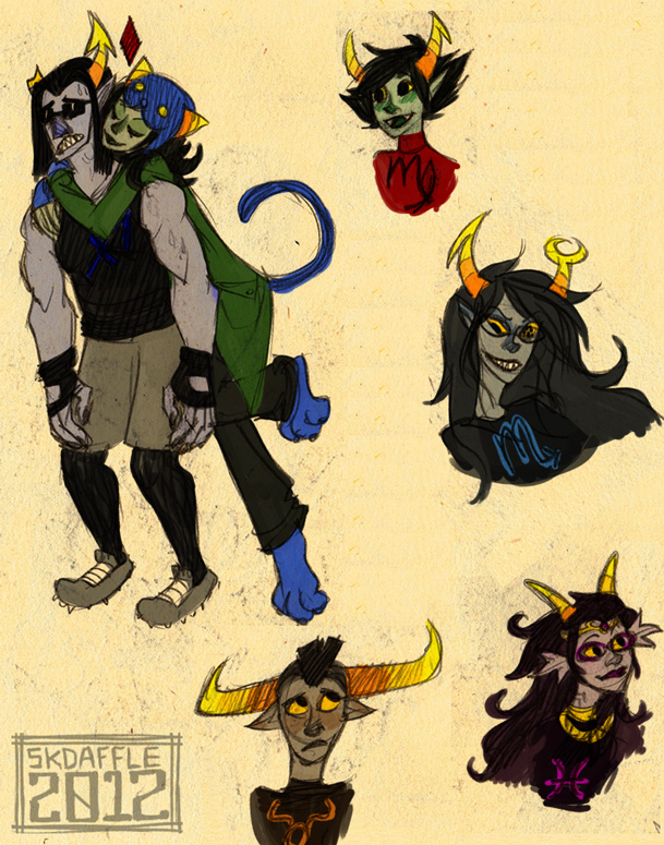 MSPA Booru - art dump equius zahhak feferi peixes kanaya maryam meowrails nepeta leijon skdaffle ...