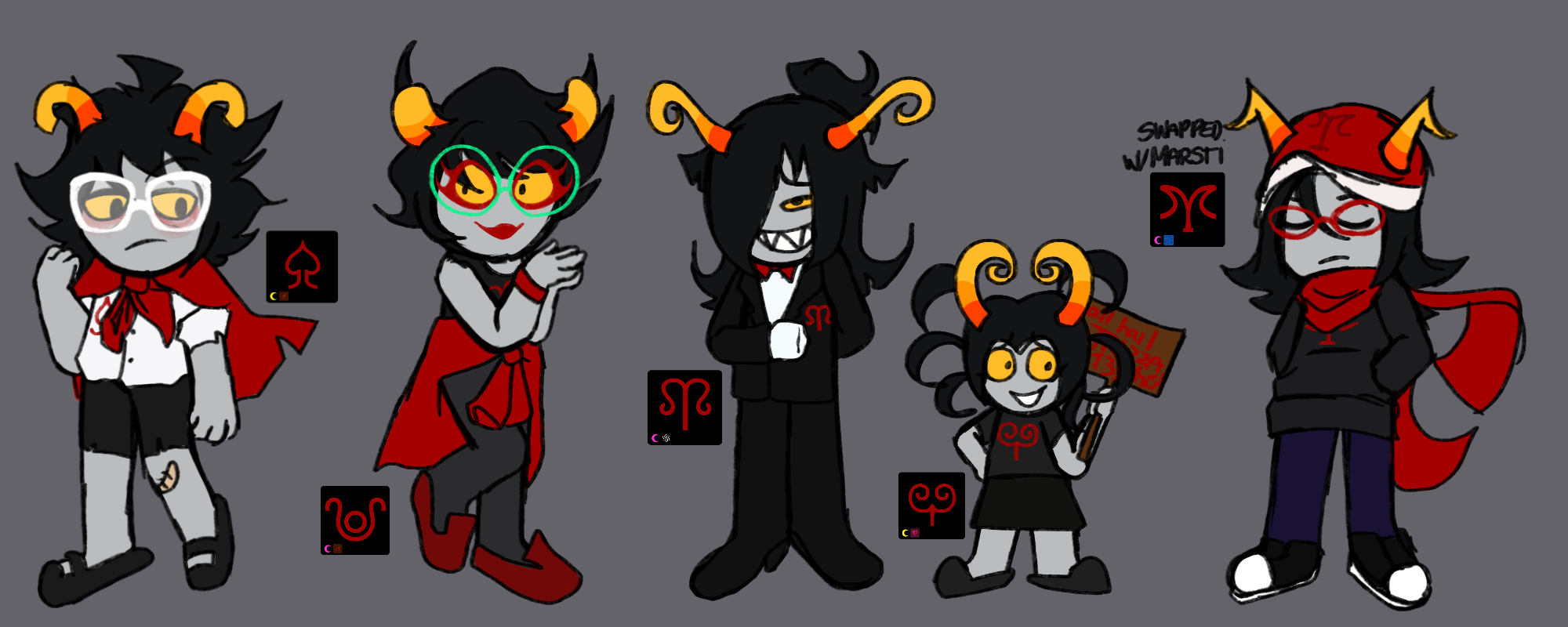 MSPA Booru - 2024 au bloodswap fashion hiveswap hsoppositezodiac image ...