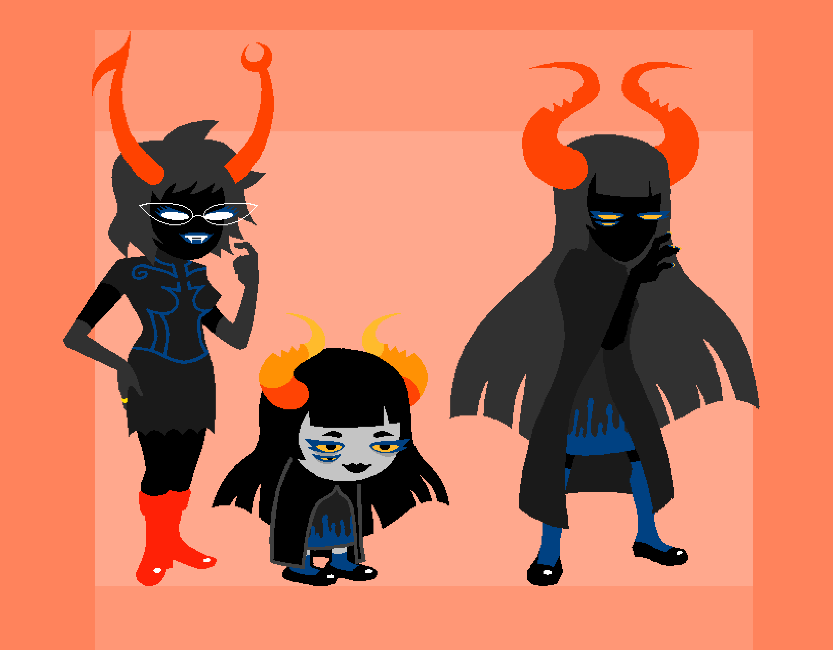 MSPA Booru - 2024 aranea serket ardata carmia dancestors fullres ...