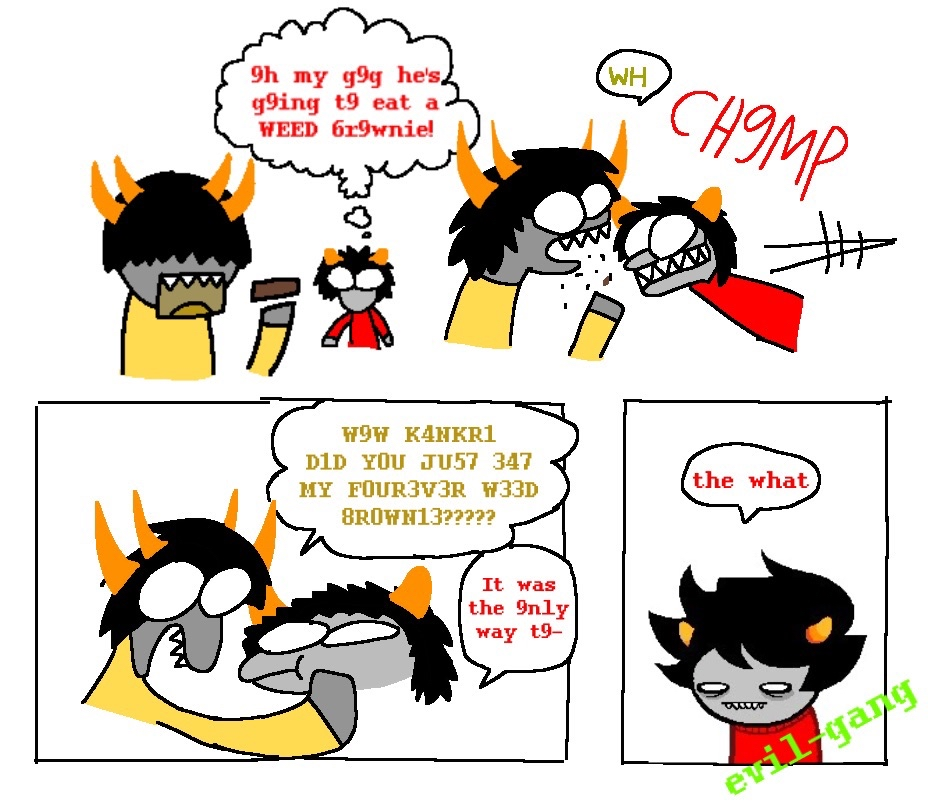 MSPA Booru - 2025 comic dancestors dream ghost drug use evil gang food ...