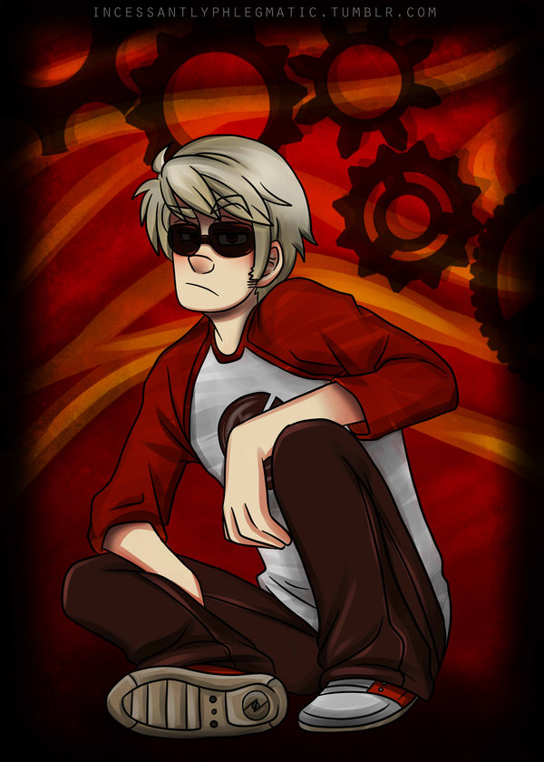 MSPA Booru - dave strider incessantlyphlegmatic red baseball tee solo ...