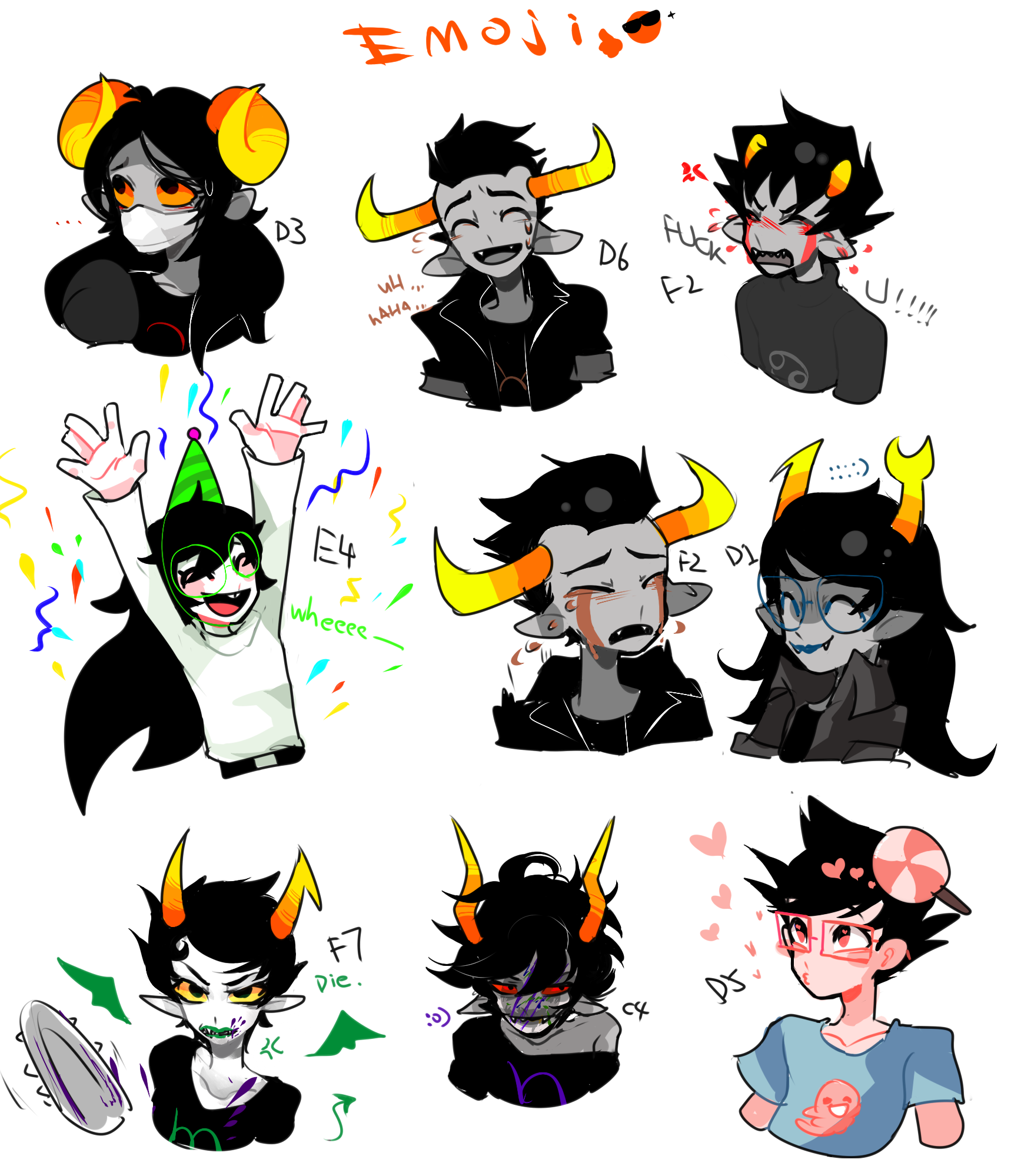 MSPA Booru - :o) aradia megido chainsaw crying furmao gamzee makara hat ...