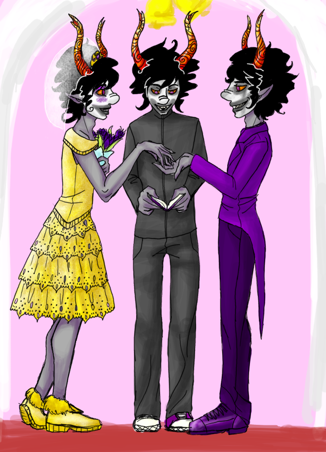 MSPA Booru - bard troupe crossdressing gamzee makara multiple personas pancake-fairy redrom ...