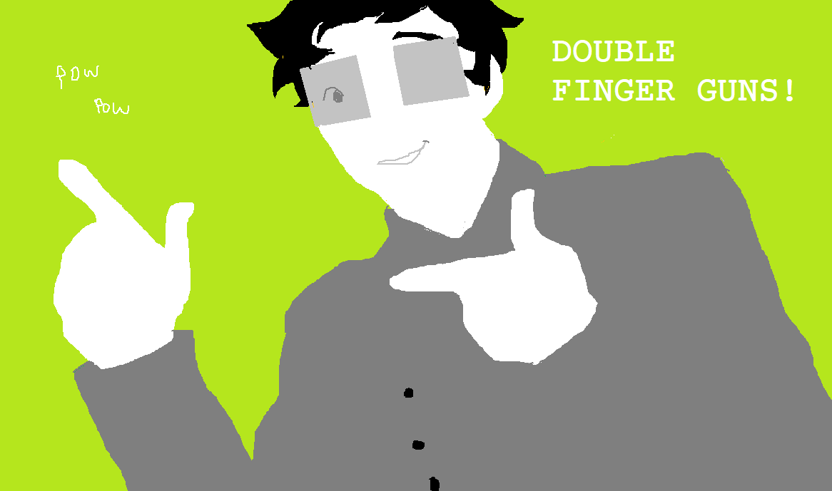 MSPA Booru - 2024 fashion finger guns fullres hamsterdads jaggy lines ...