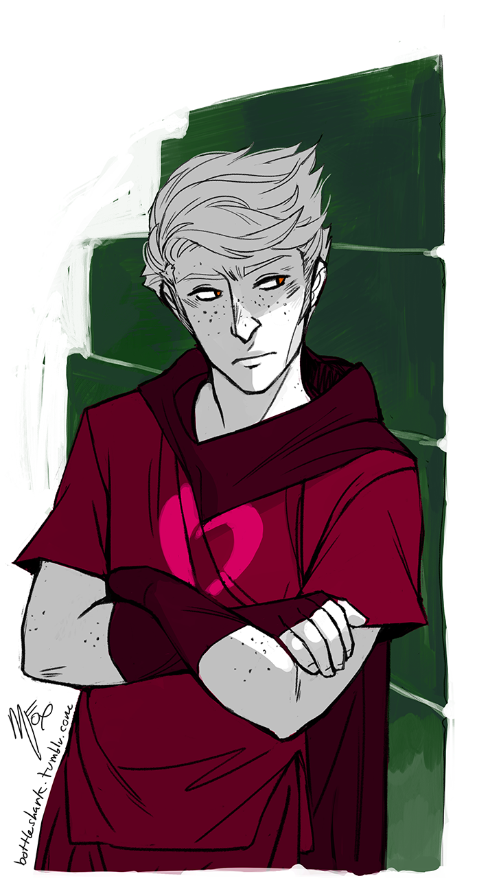 MSPA Booru - bottleshark dirk strider godtier heart aspect no glasses ...